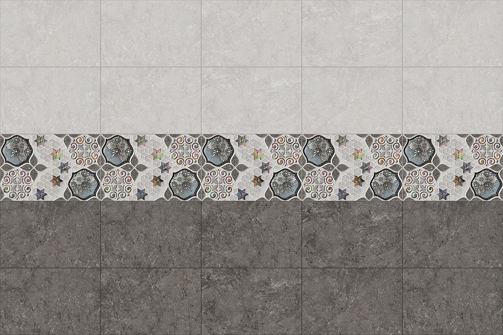 Buy Grigio Dk Tile | Ceramic Wall - Nitco Tiles & Marble