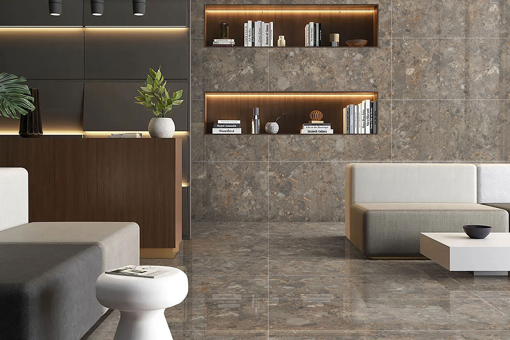 Buy Alpine Ash Infinite Tile | Glazed Vitrified Tiles - Nitco Tiles ...