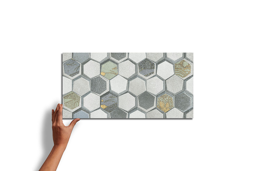 Buy Orbit Decor Tile | Ceramic wall - Nitco Tiles & Marble